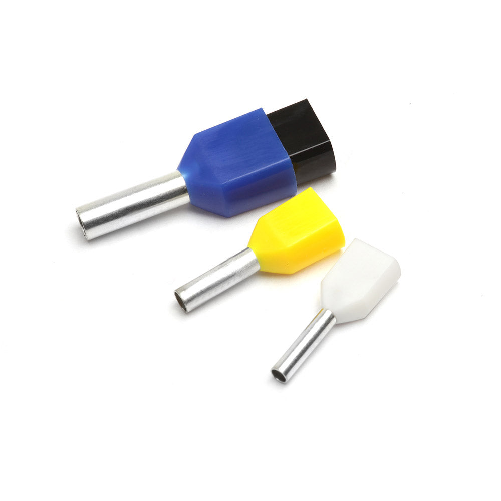 Dual Entry Cord End Terminals - Pack of 100